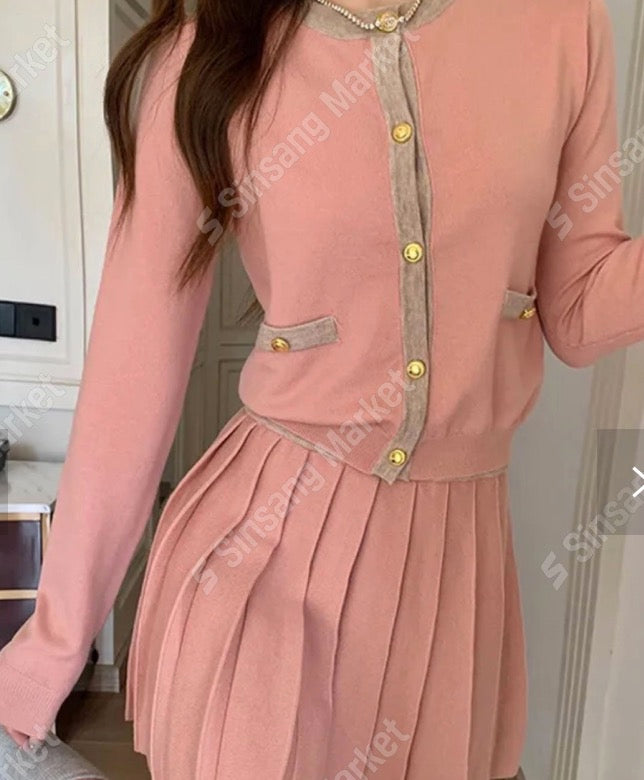 Coco Line Knit Set – Rococo Seoul