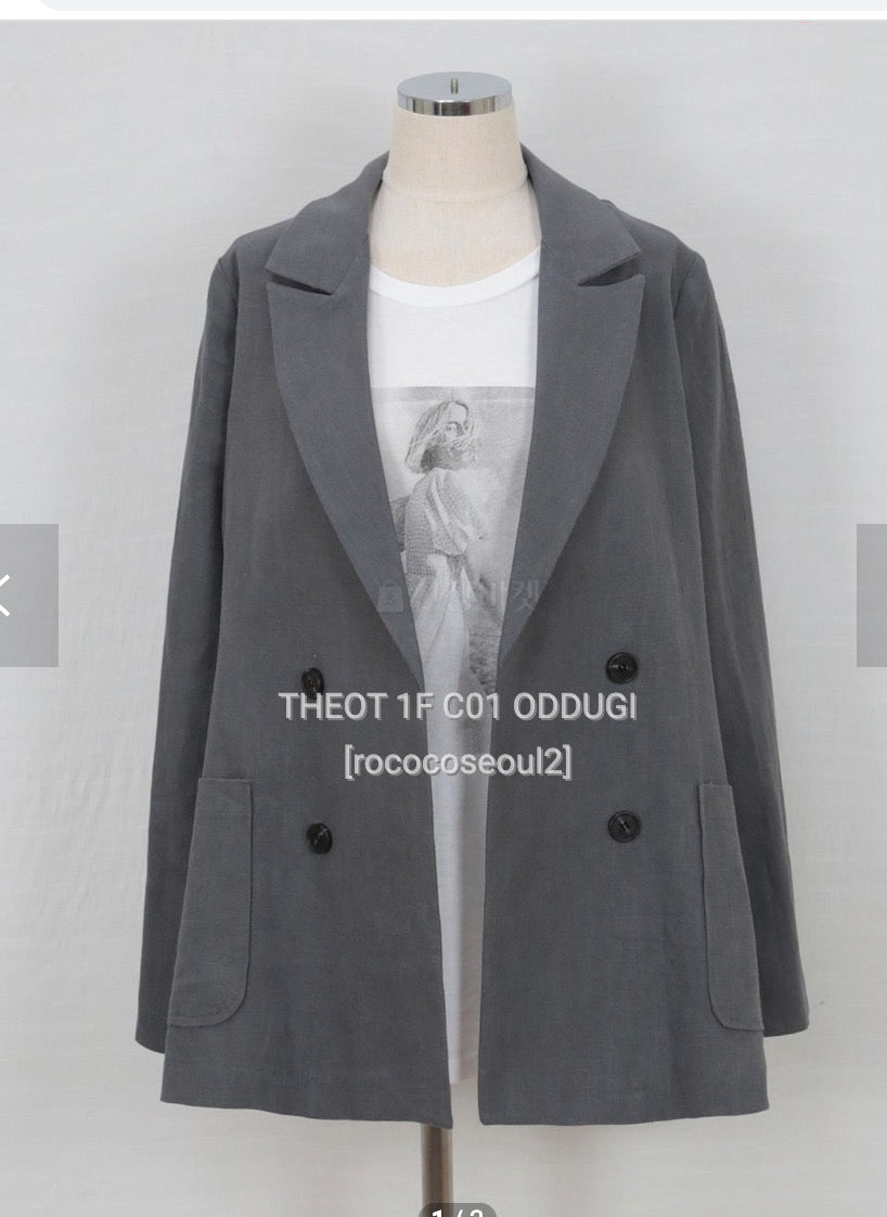 OFB Lulu Grey Jacket – Rococo Seoul
