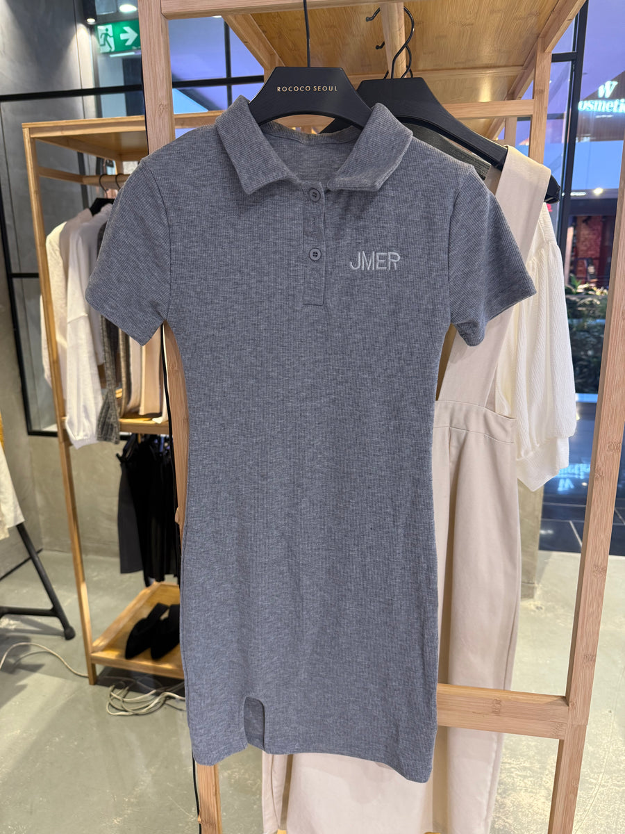 Glam Collar JMER Dress – Rococo Seoul