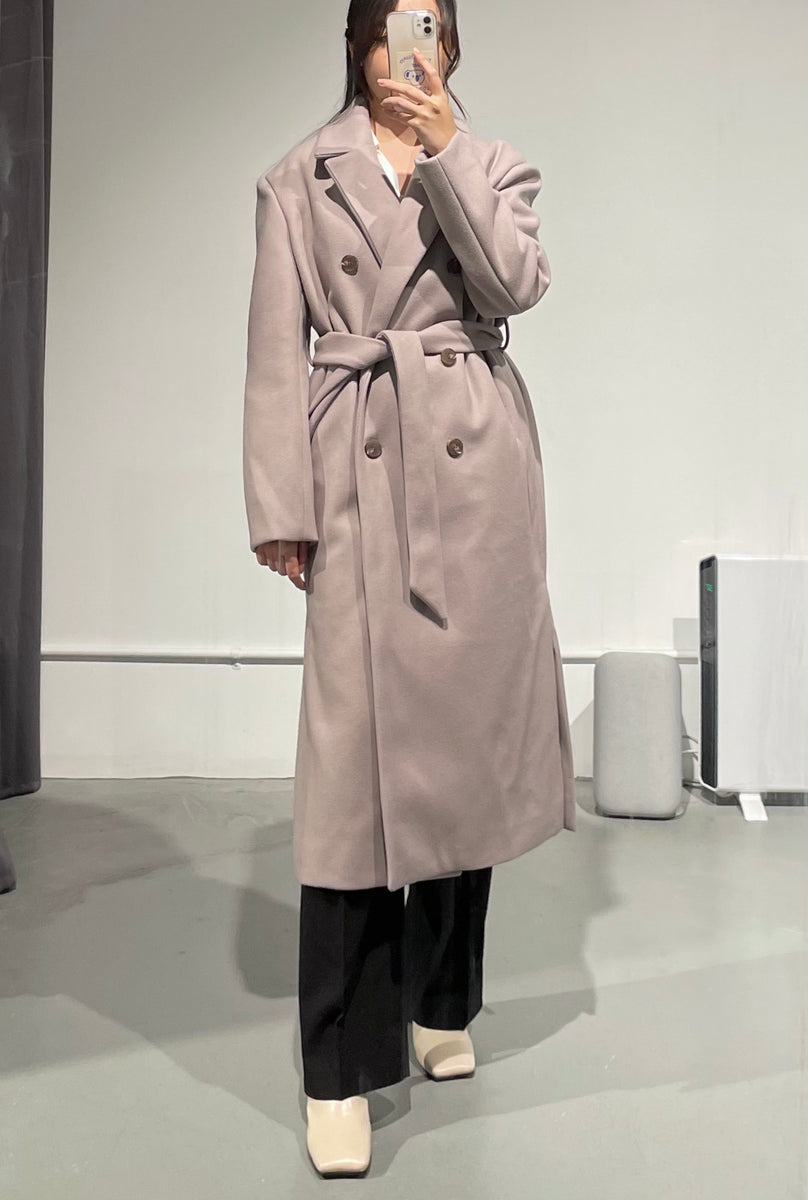 Candy Wool Long Coat – Rococo Seoul