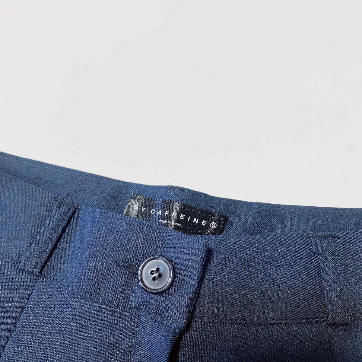 Caffeine Tailored Pants w Slits – Rococo Seoul