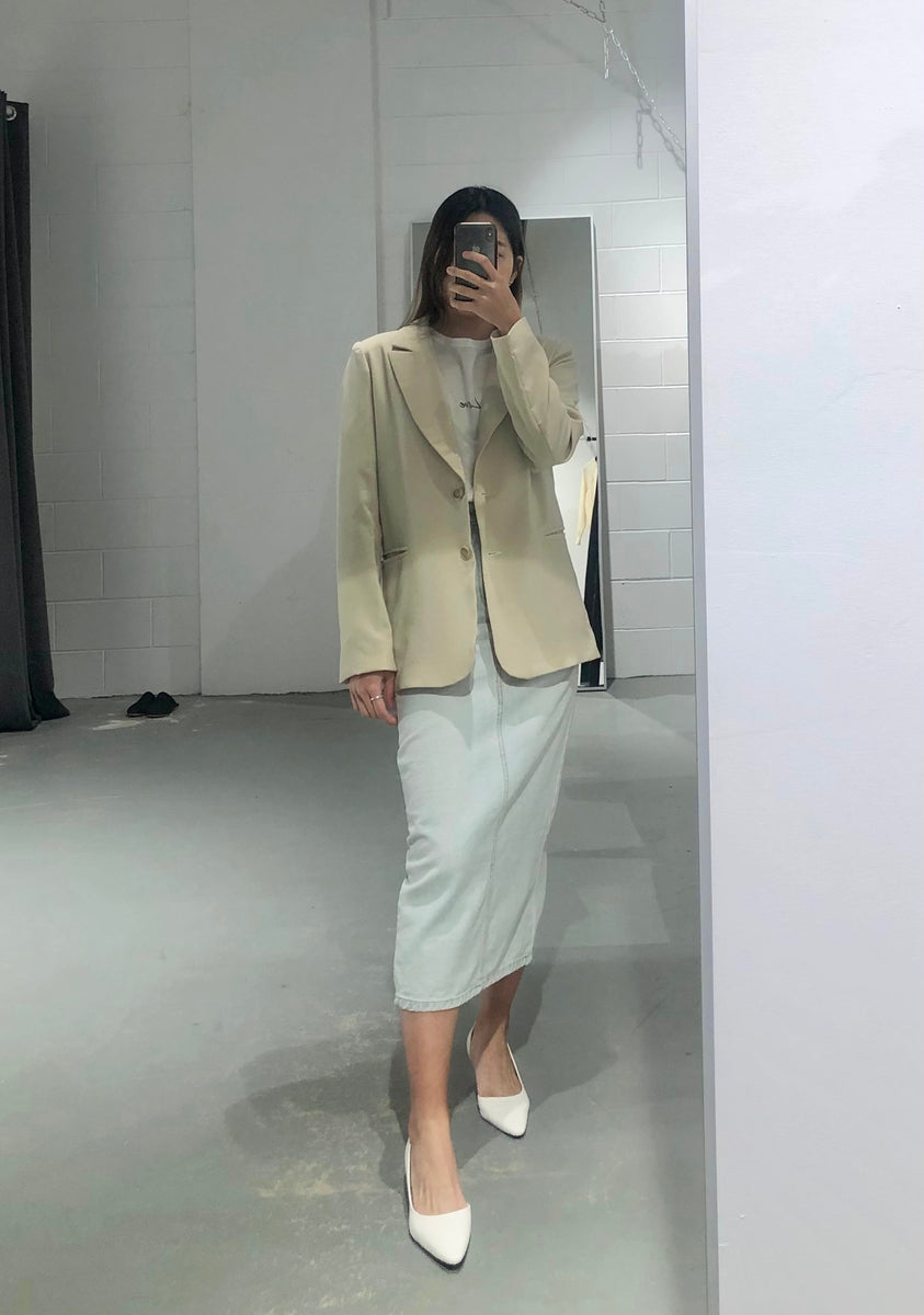 Celebration Mint Spring Blazer – Rococo Seoul