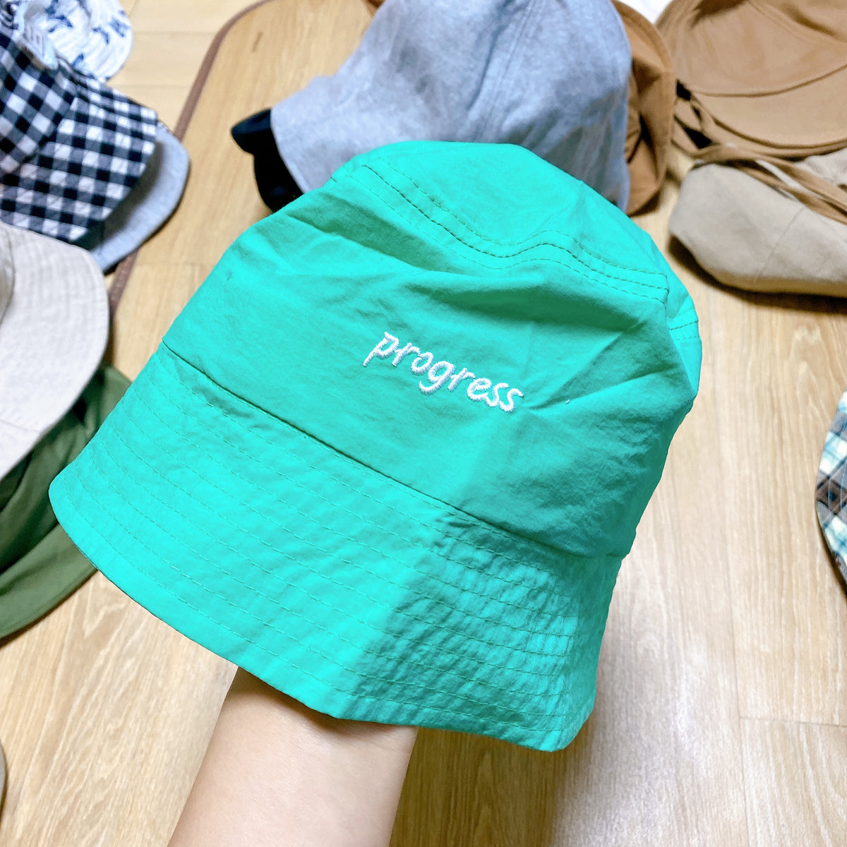 Progress Bucket Hat – Rococo Seoul