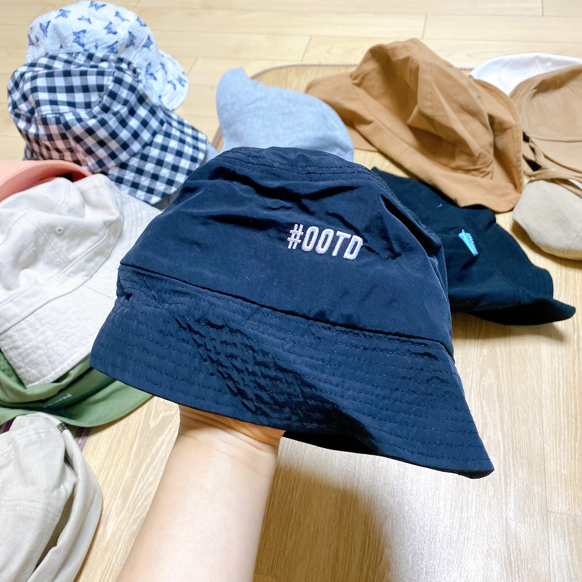 OOTD Mash Bucket Hat – Rococo Seoul